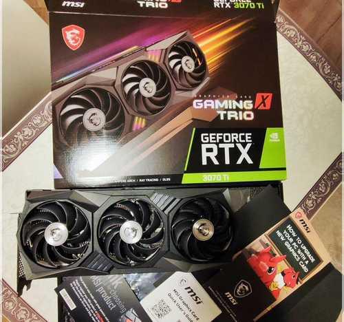 MSI Видеокарта GeForce RTX 3070 Ti 8 гб (GeForce R