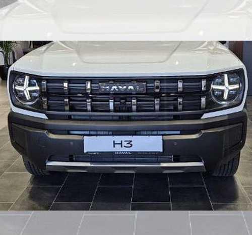 Передняя часть ноускат с фарами Haval H3