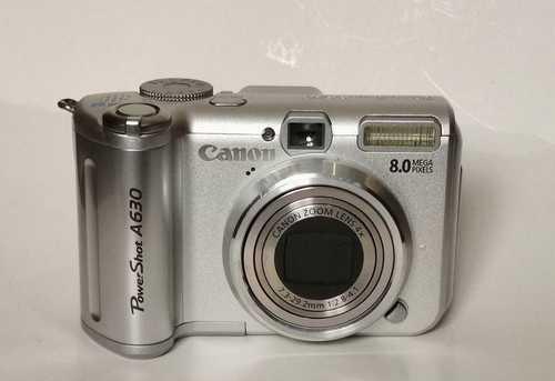 Компактный фотоаппарат canon powershot А630