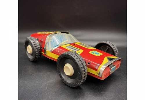 Модель гоночной машины (игрушка), металл, дерево