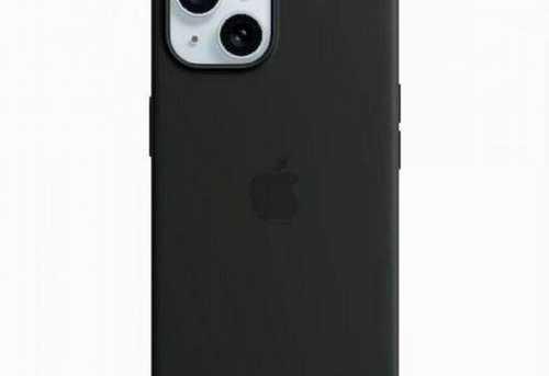 Чехол Apple iPhone 15 Silicone Case MagSafe Black