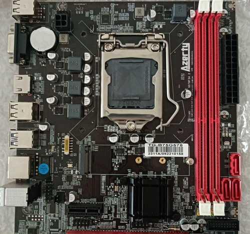 Материнская плата Azerty MB-B75-G LGA1155 Mini-DTX