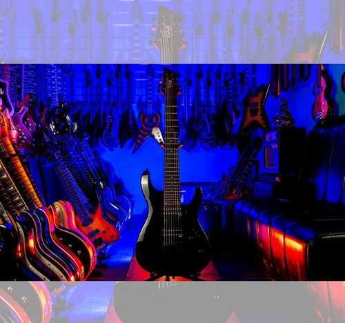 8 String Guitar VGlorify Black