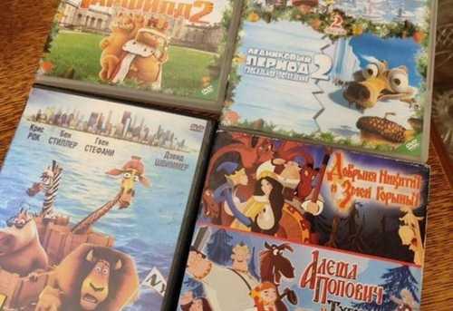 Мультфильмы на DVD Мадагаскар Ледниковый период