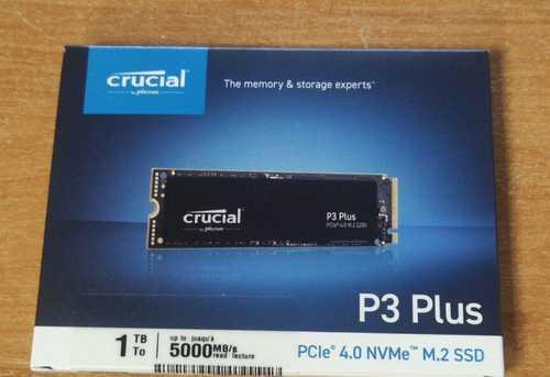 Crucial P3 Plus 1000Gb M2 NVMe SSD CT1000P3pssd8