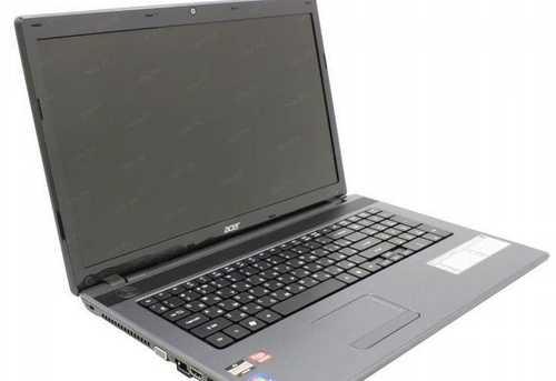 17.3" Acer Aspire 7250, 500 ГБ, E-300, RAM 3 ГБ, Radeon HD 6310