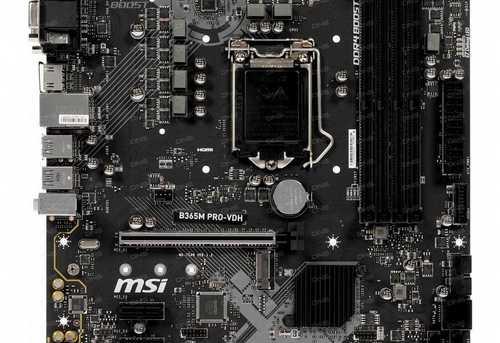 Материнская плата msi b365m pro-vdh