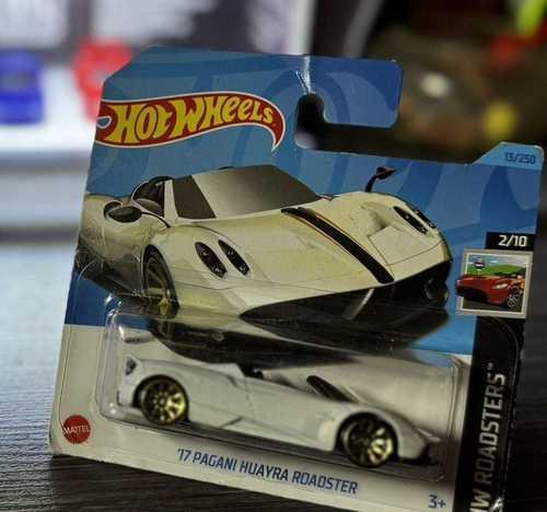 '17 pagani huayra roadster hot wheels