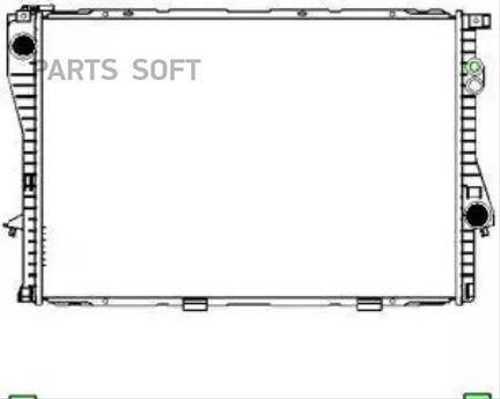 Радиатор охлаждения Бмв 5 Е39 94-05