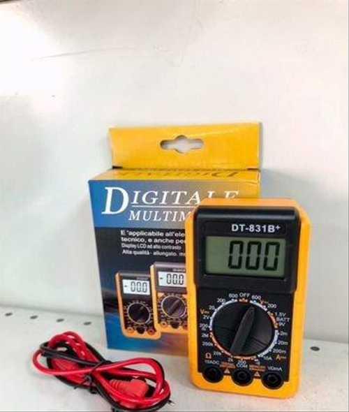 Цифровой мультиметр DT-831 идеальный инструмент