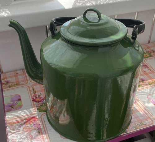 Чайник эмалированный СССР