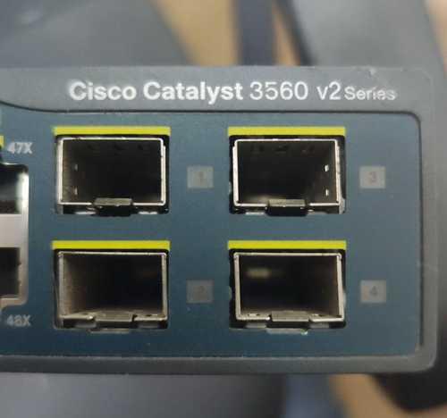 Коммутатор cisco catalyst 3560 v2