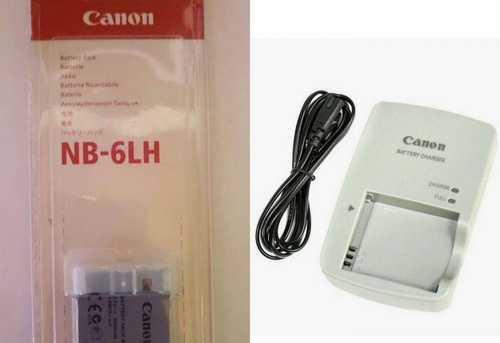 Canon NB-6LH + Canon CB-2LYE Новые