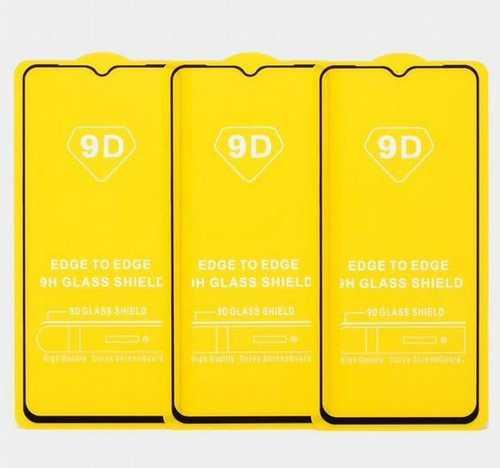 Защитные стекла (3 шт.)   чехол на Realme C55