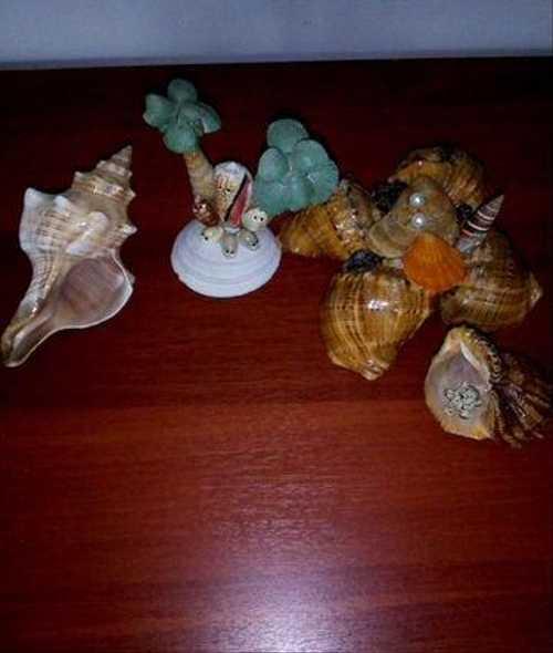 Морские сувениры из ракушек