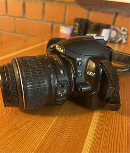 Зеркальный фотоаппарат nicon d3000