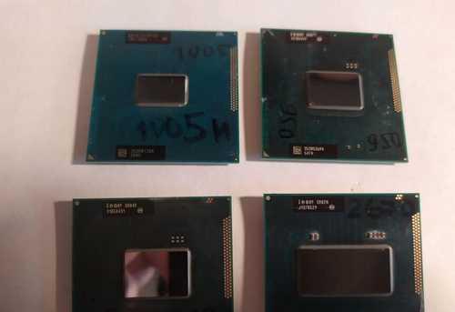CPU ноутбуков 1005M, B950, I7 2670QM