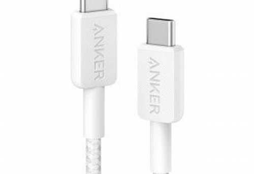 Кабель Anker 322 USB-C to USB-C Cable 60W 180см W