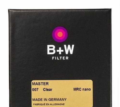 B+W master 007 MRC nano 82мм Clear светофильтр защ