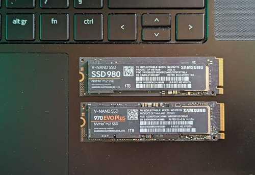 SSD Samsung 980 и 970 evoplus m.2 nvme 1tb
