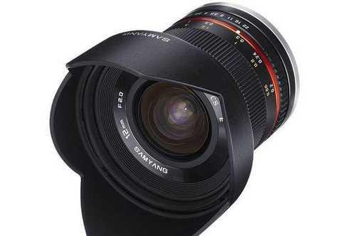 Samyang 12mm f/2.0 NCS CS Fujifilm X новый