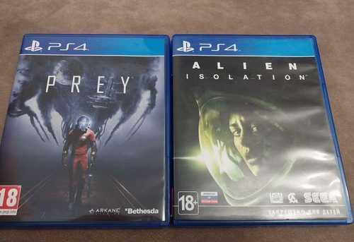 Prey & Alien isolation ps4