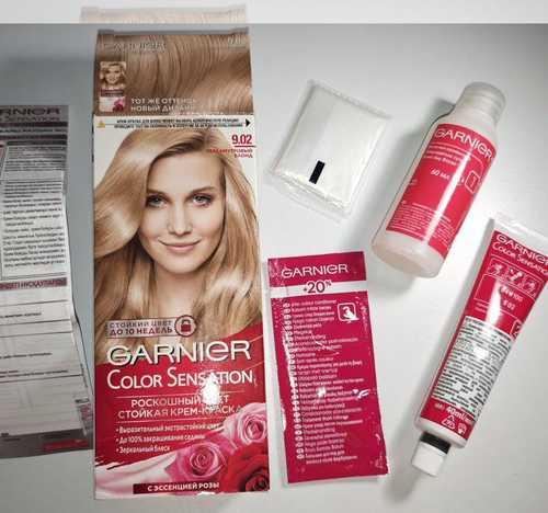 Краска для волос Garnier 9.02 перламутровый блонд