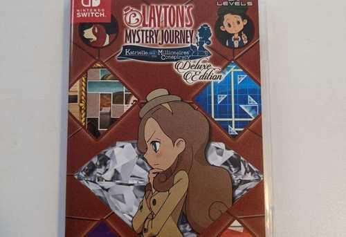 Layton's Mystery Journey Deluxe Edition для switch