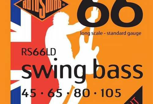 Струны Rotosound RS66LD bass strings stainless ste