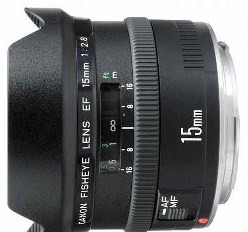 Canon EF 15mm f/2.8 fisheye