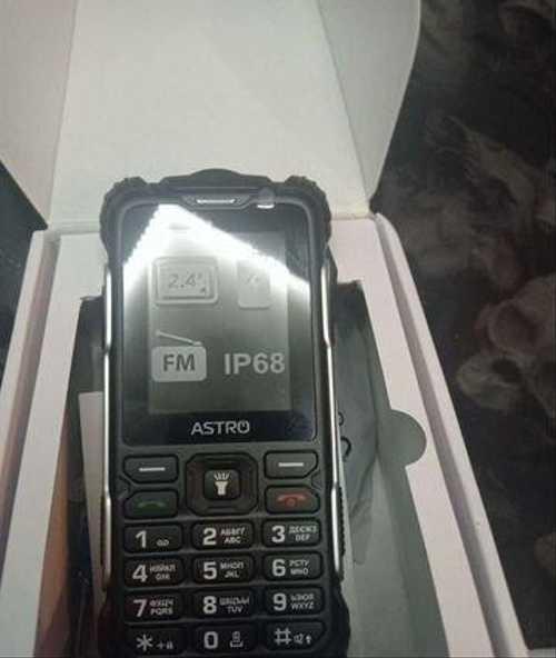 Мобильный телефон astro ip68, powerbank