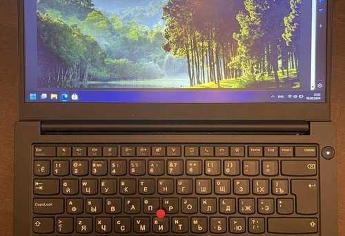 Ноутбук 14" Lenovo ThinkPad E14 Gen 4, 256 ГБ, Core i5-1240P, RAM 8 ГБ, Intel Iris Xe Graphics