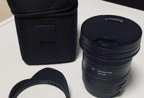 Sigma 10-20 mm f3.5 DC HSM Canon