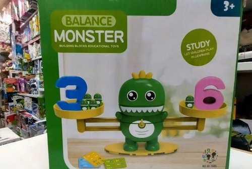 Развивающиая игрушка Монстрик баланс