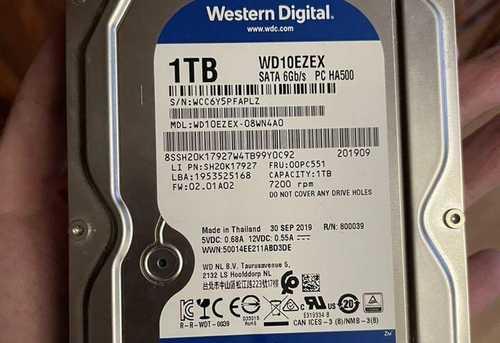 Жесткий диск 1TB Western Digital WD10ezex
