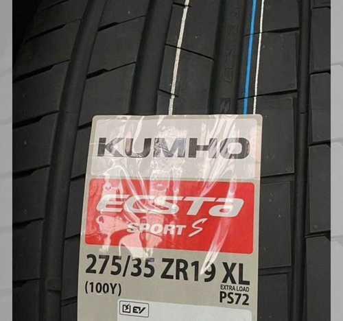 Kumho Ecsta Sport PS72 245/40 R19 и 275/35 R19 Y