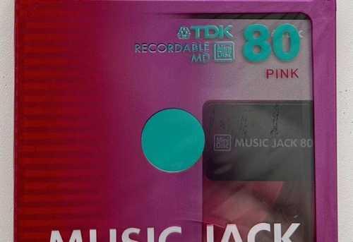 Minidisc TDK Music Jack serie 4 MD80 Pink (2001)