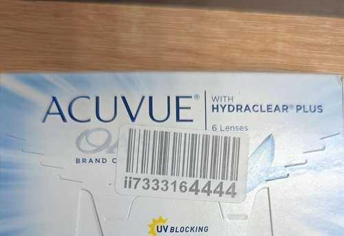 Линзы acuvue oasys 3.75