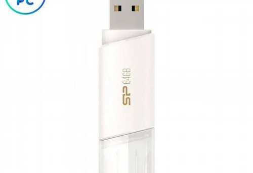 Флеш диск 128GB Silicon Power Blaze B06 White USB