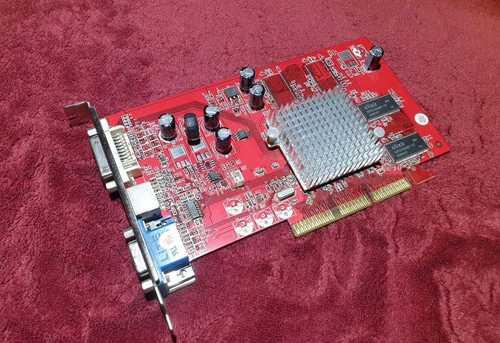 AGP видеокарта ATI 9550 AGP8X 128MB