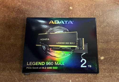 Накопитель SSD 2Tb M.2 Adata Legend 960 MAX