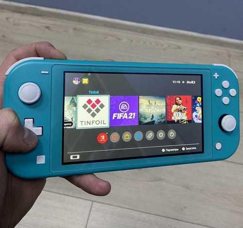 Nintendo switch lite прошитая чип