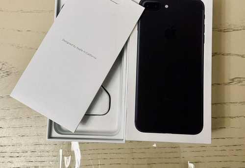 Коробка от iPhone 7 Plus, Black, 256 и адаптер