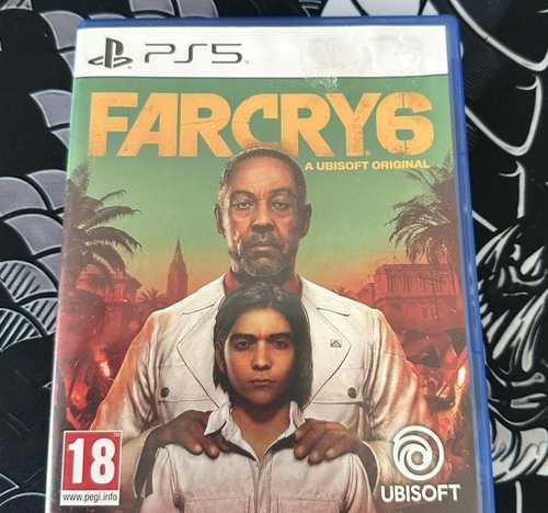 Игровой диск farcry 6 ps5