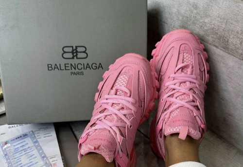 Кроссовки Balenciaga track розовые 36 37 38 39 40
