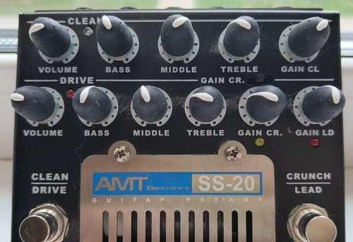 AMT SS-20. Ламповый гитарный предусилитель