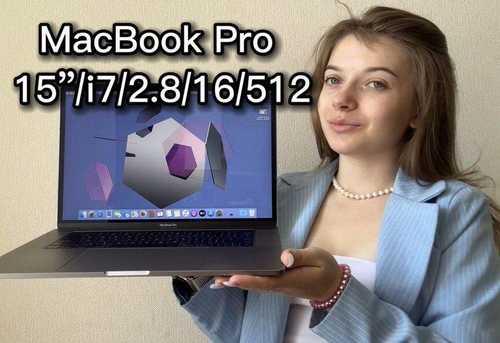 MacBook Pro 15" 2017 i7/16/512