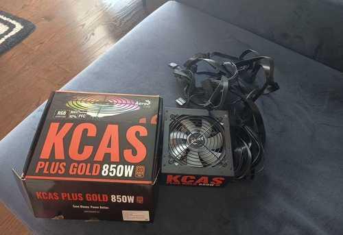 Блок питания Aerocool kcas plus gold 850W argb