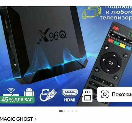 SMART tv приставка x96q