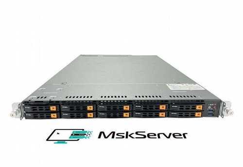 Сервер Supermicro 1029U-TN10RT 2xGold 6252 16Gb